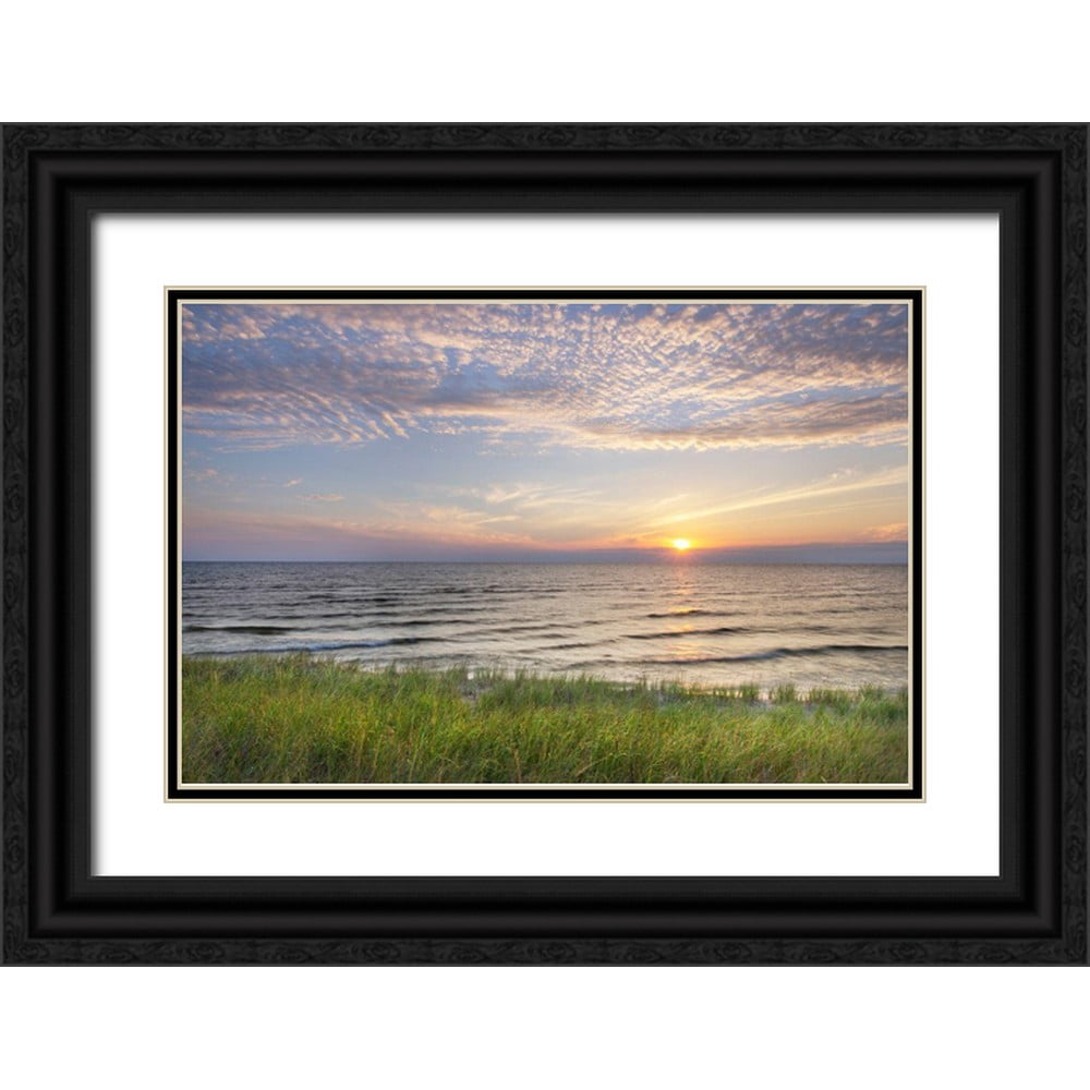 Majchrowicz, Alan 18x13 Black Ornate Wood Framed with Double Matting ...