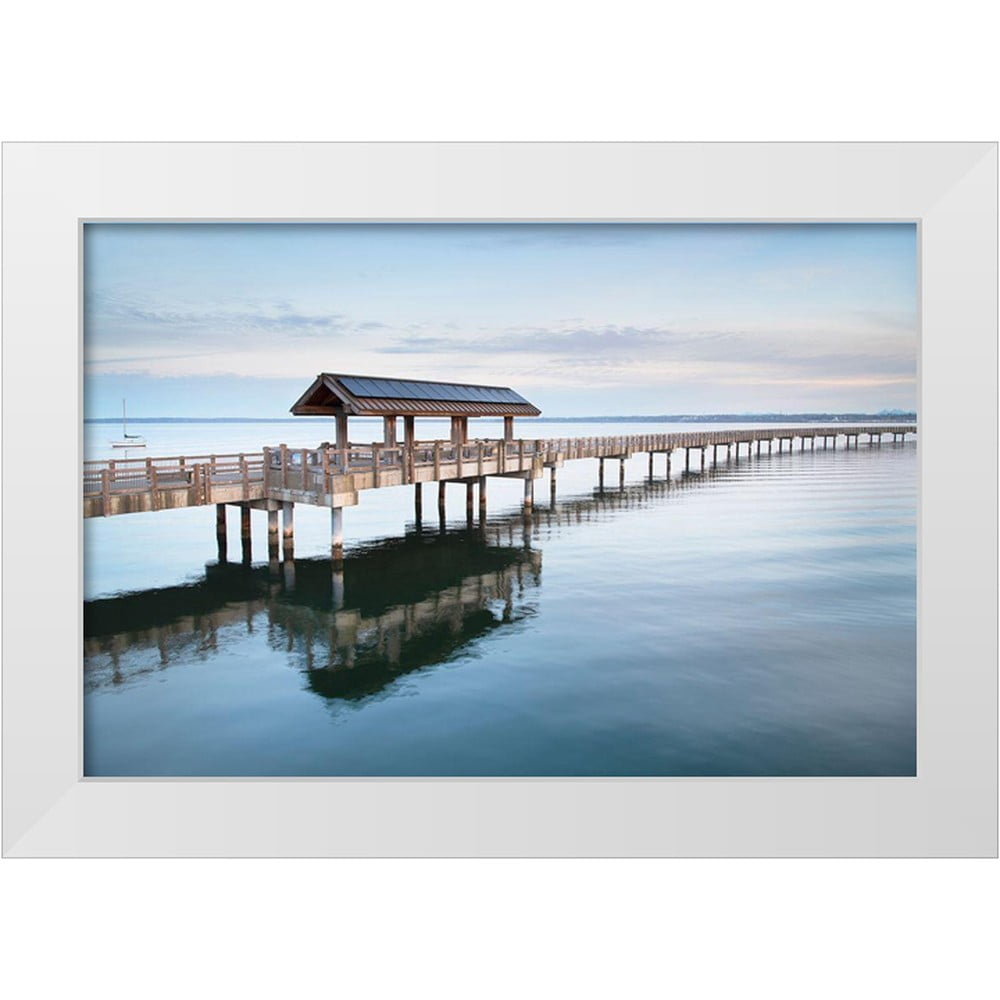 Majchrowicz, Alan 18x13 White Modern Wood Framed Museum Art Print ...