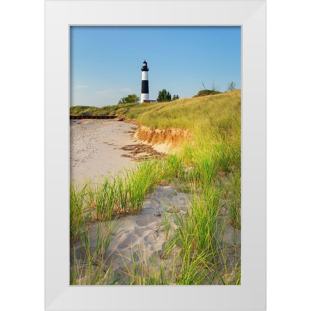 Majchrowicz, Alan 23x32 White Modern Wood Framed Museum Art Print ...