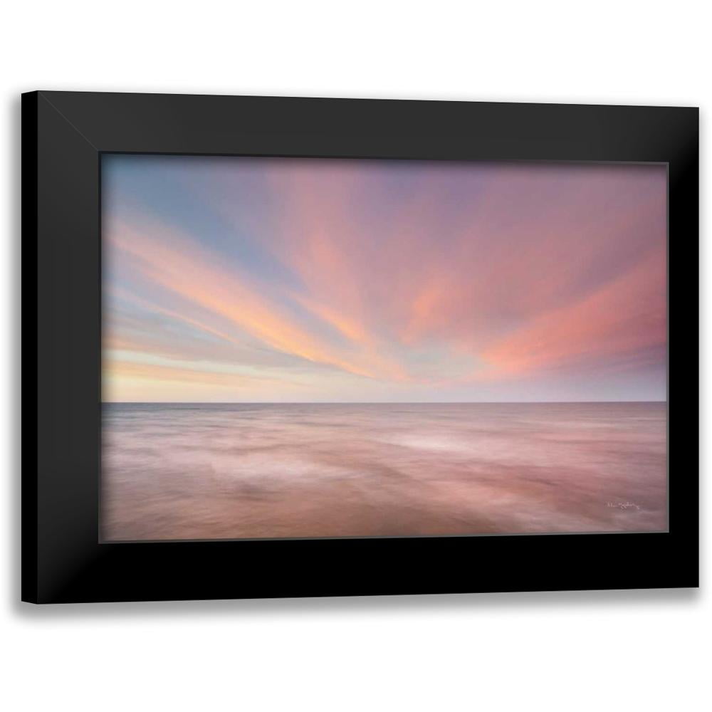 Majchrowicz, Alan 24x17 Black Modern Framed Museum Art Print Titled - Lake Superior Clouds V ...