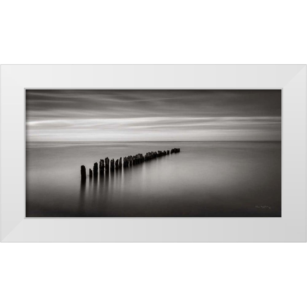 Majchrowicz, Alan 32x18 White Modern Wood Framed Museum Art Print ...