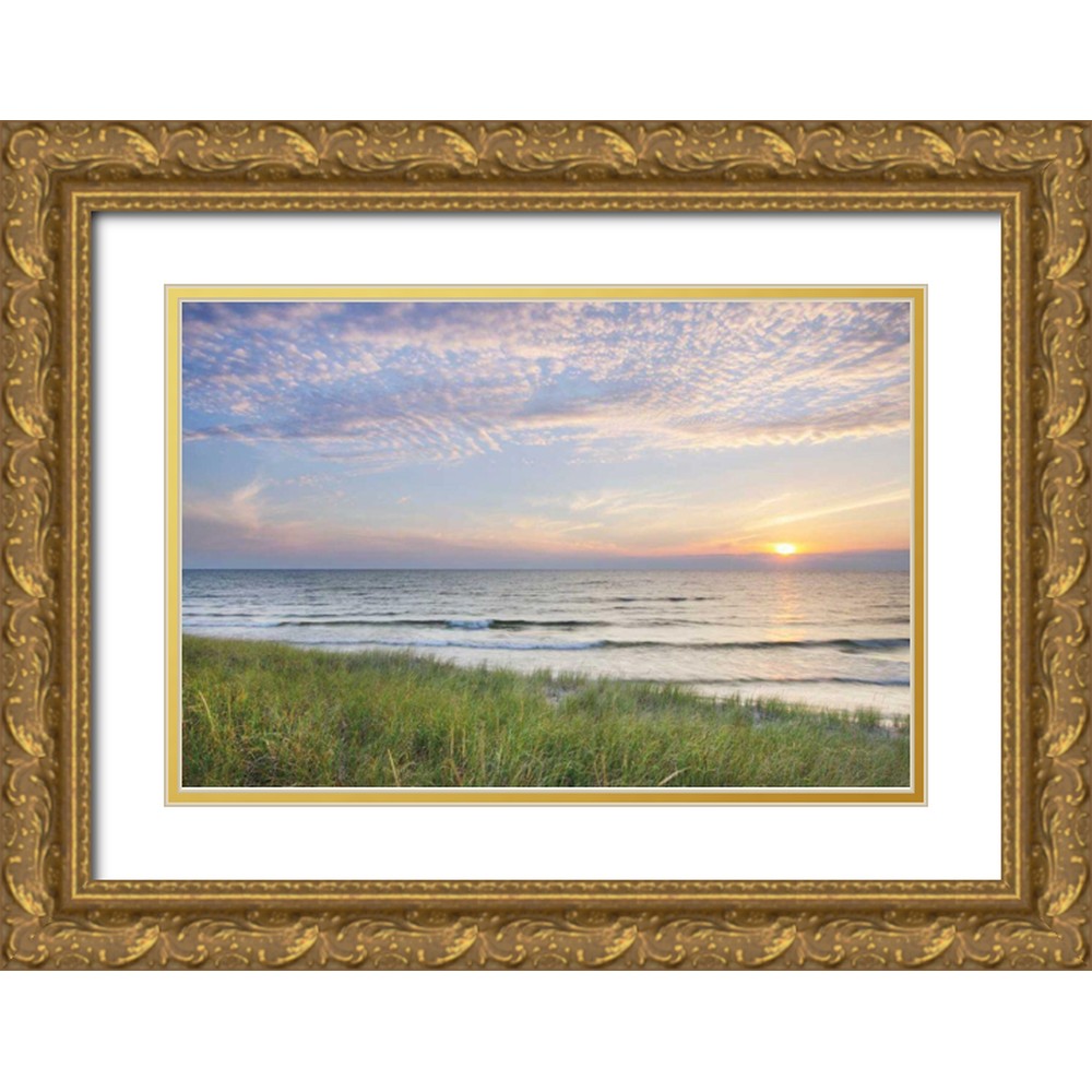 Majchrowicz, Alan 32x23 Gold Ornate Wood Framed with Double Matting ...