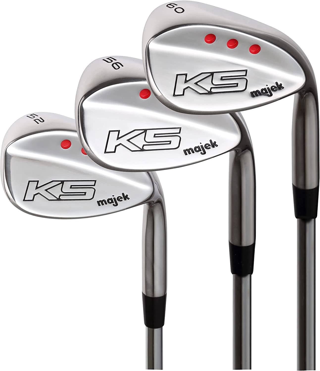 Majek Golf +3 inch over Ultra Big & Tall Senior Men's Complete Wedge ...