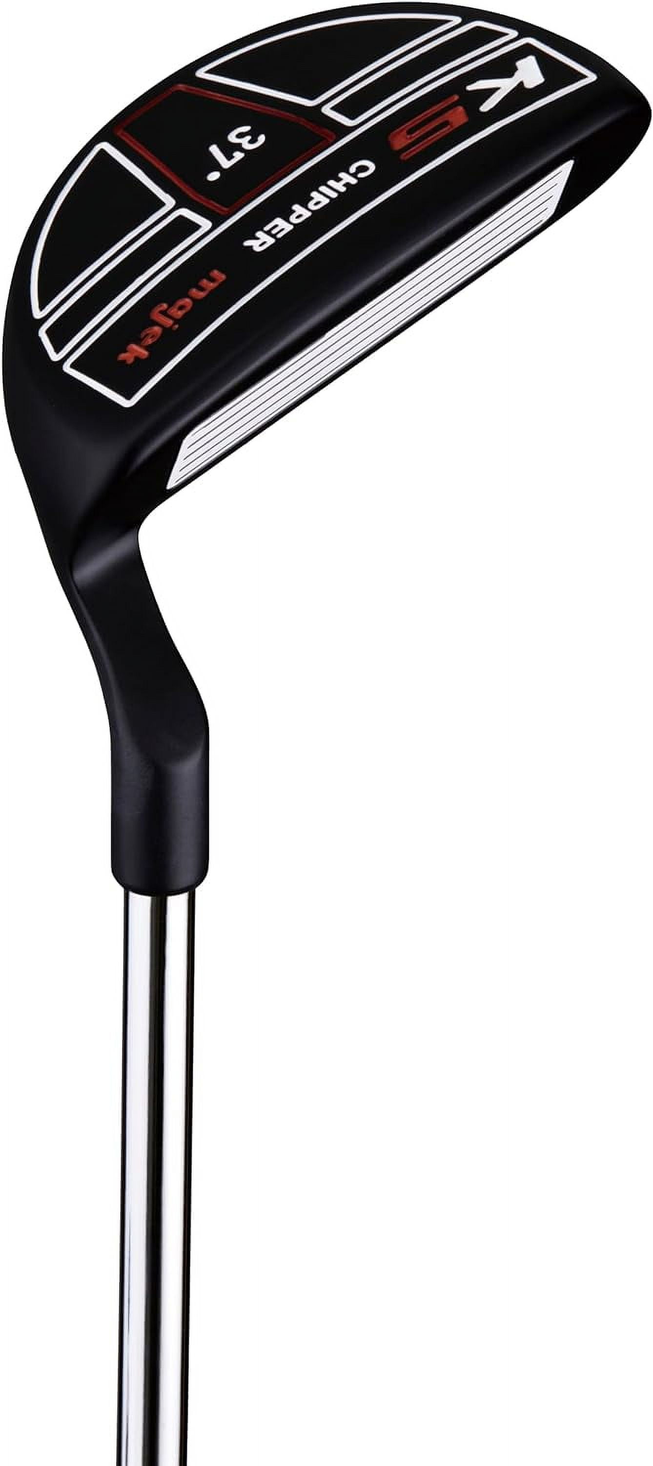 Majek K5 Chipper 37 Degree Black and Red Right Handed Tall Men's Golf ...