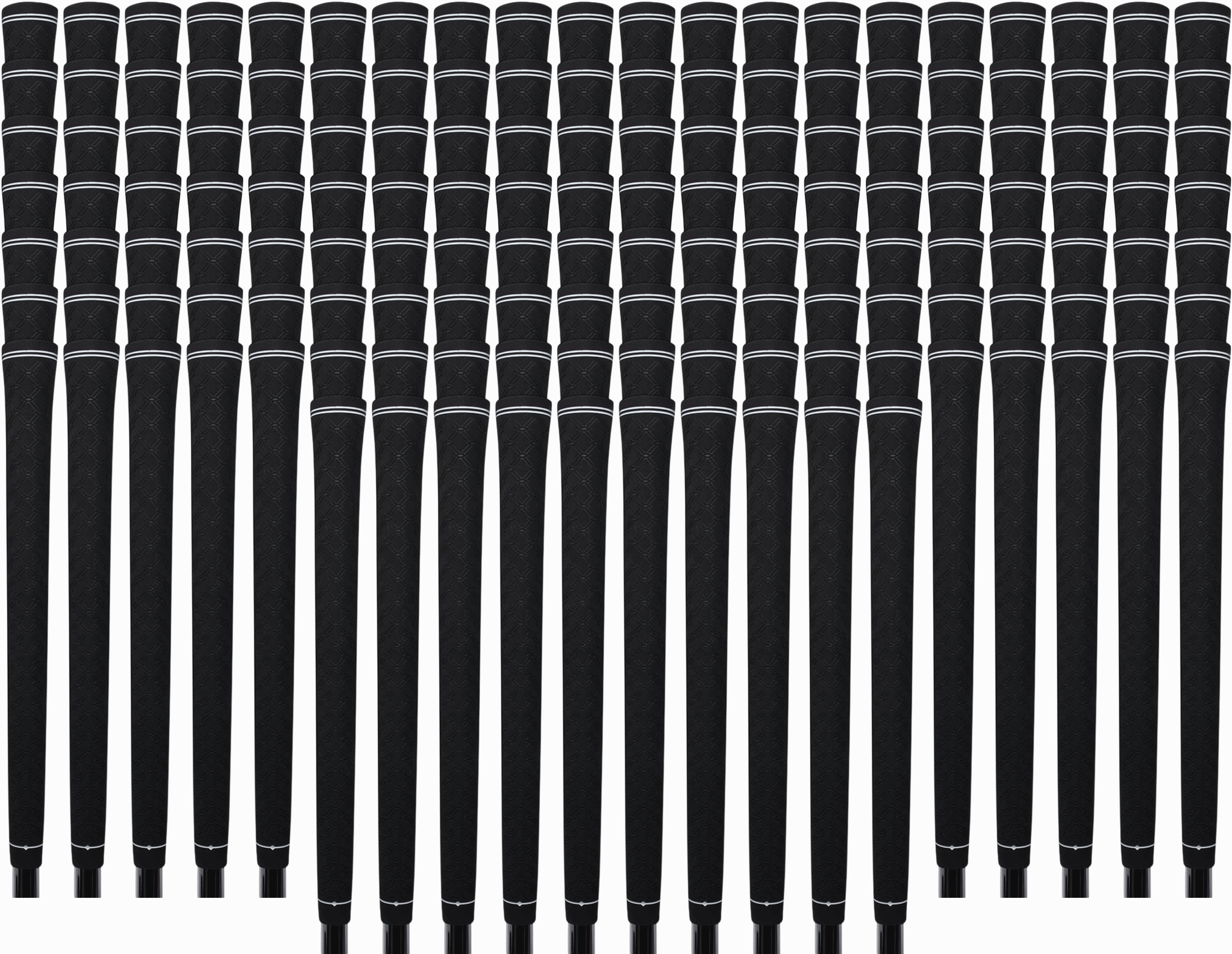 Majek Midsize Size NO LOGO Tour Pro Soft Black Golf Grips (150 PACK ...