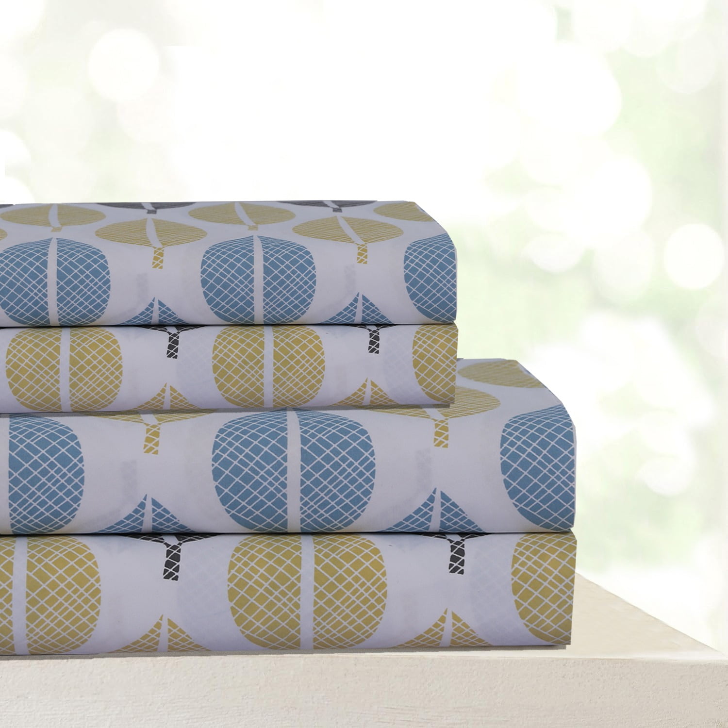 Home Sweet Home Dreams 3 Piece 400 Thread Aria Cotton Bed Sheet Set ...