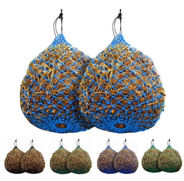 Slow Feed Hay Feeders Slow Horses Majestic Ally s (2-Pack) - 1.5 ...