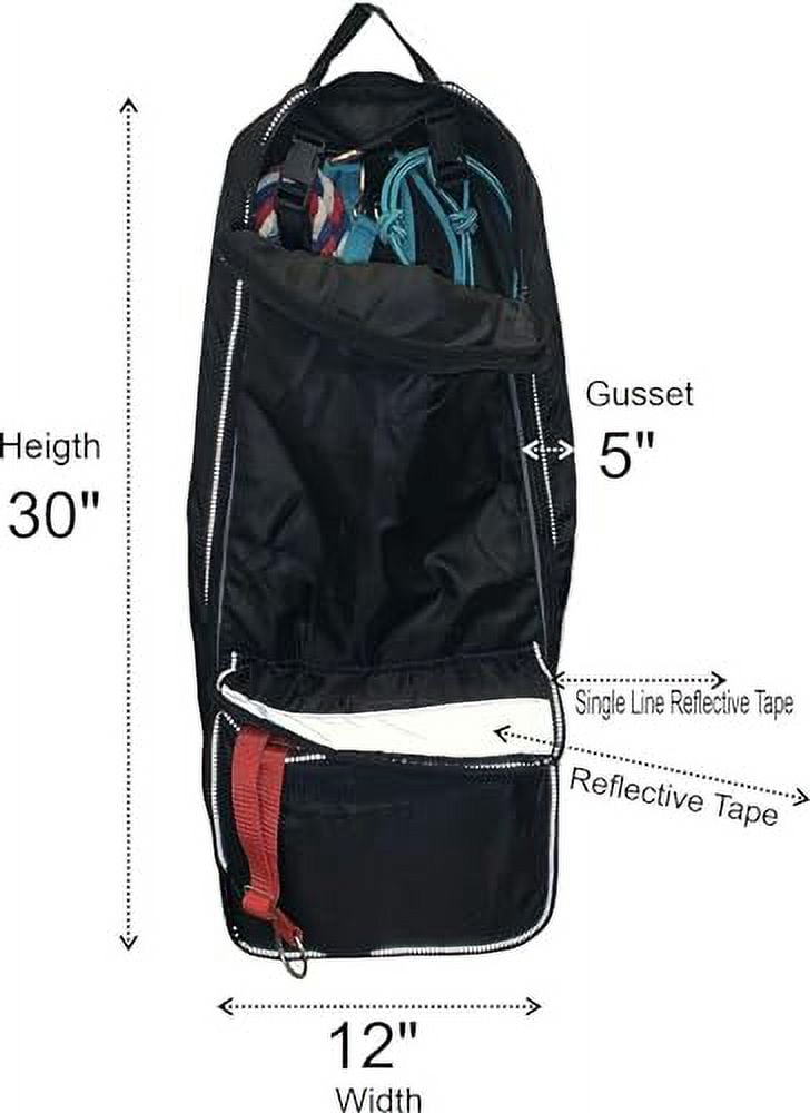 Majestic Ally Halter Bridle Carry Bag - Reflective, Padded with Front ...