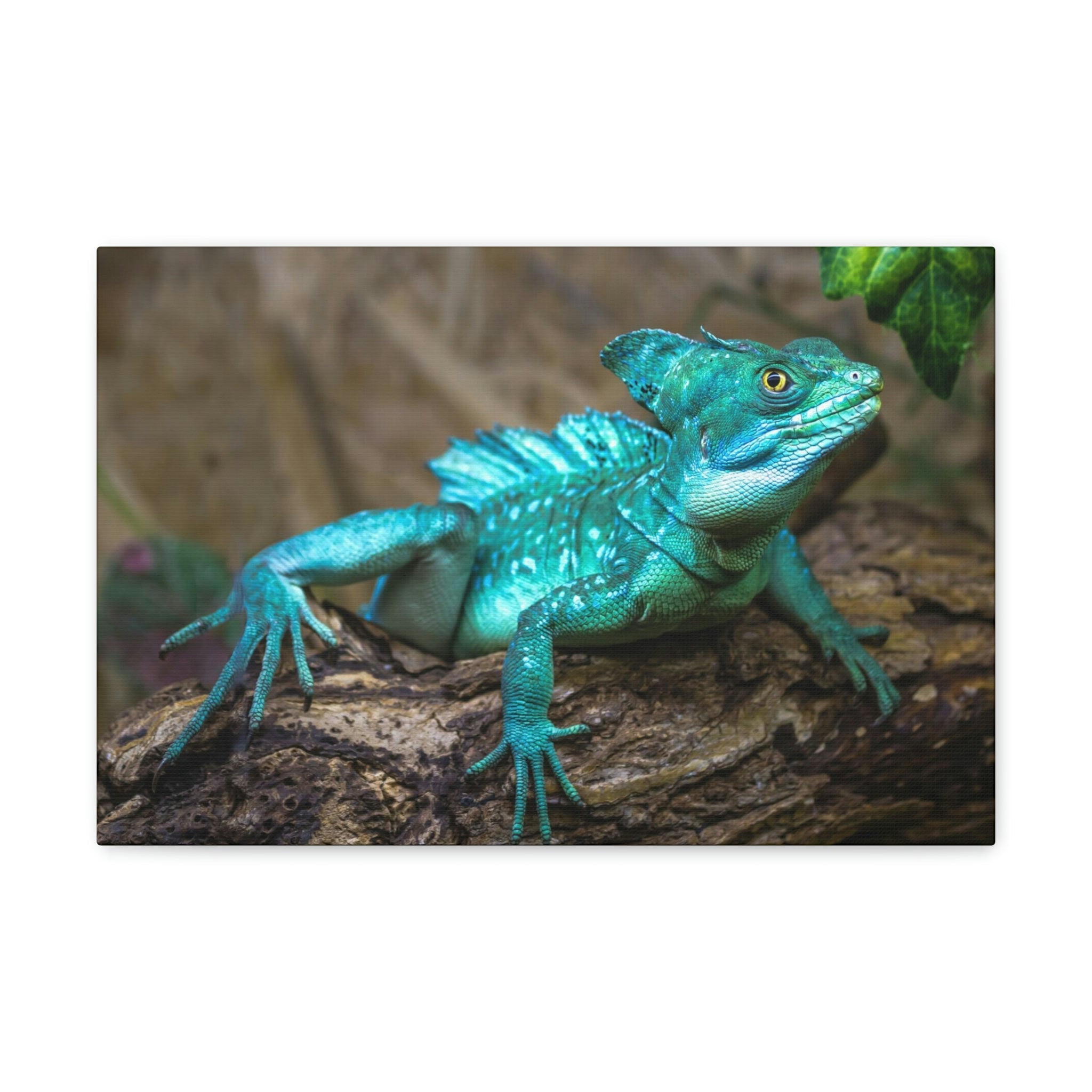 Majestic Basilisk Art Majestic Basilisk Print Animal Wall Art Wildlife ...