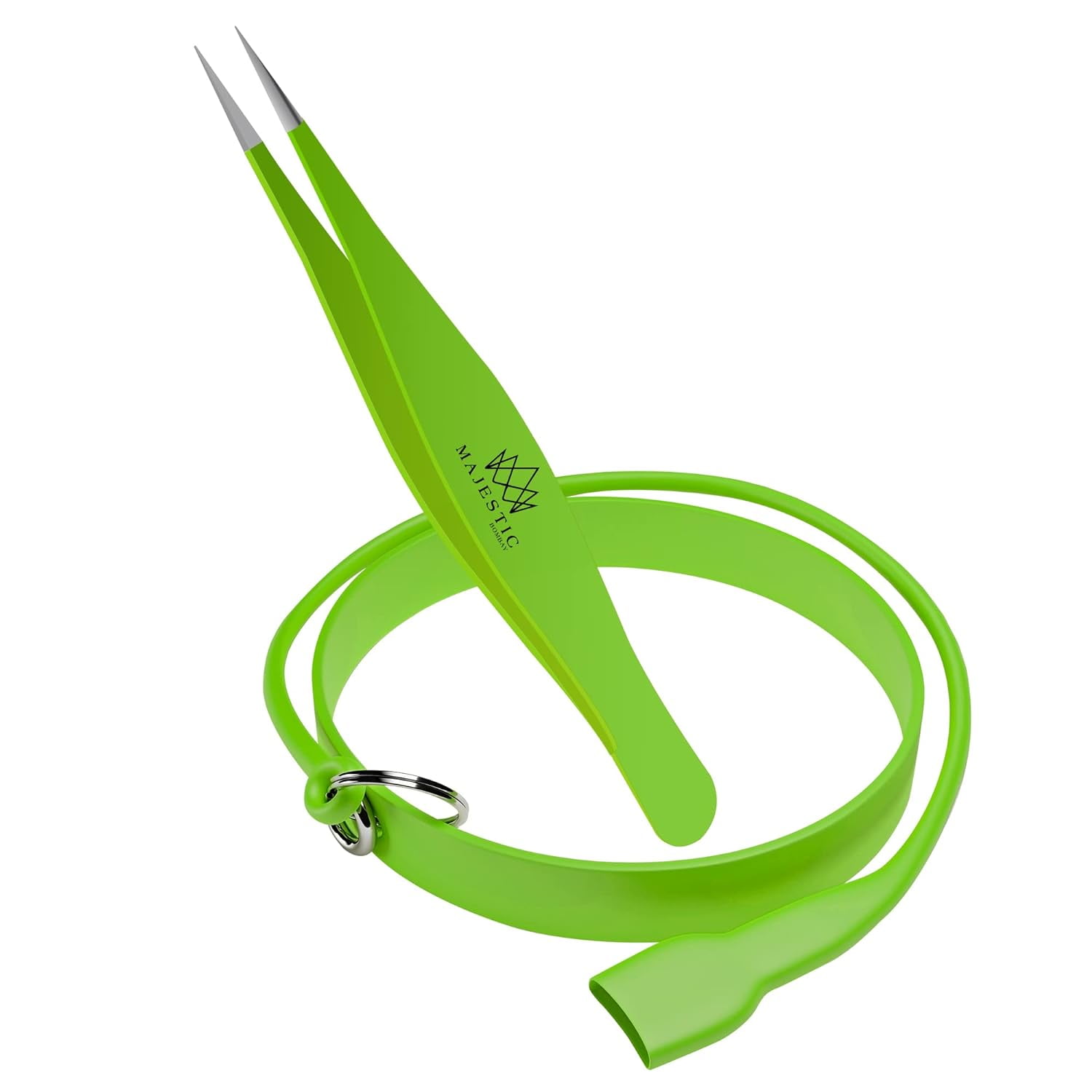 Majestic Bombay Fine Point Tweezers for Ingrown Hair Removal Needle ...