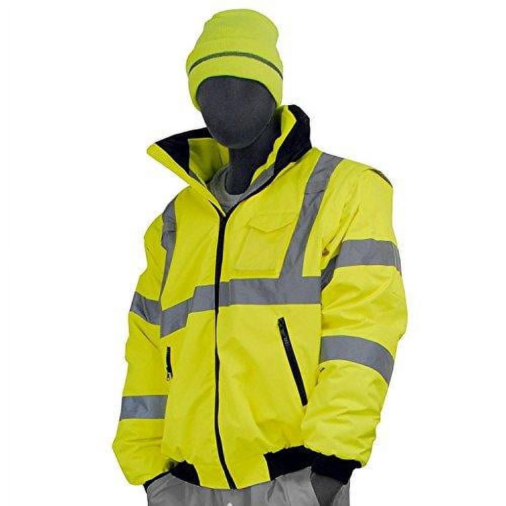 Majestic CLASS 3 HIGH VISIBILITY 8 IN 1 BOMBER JACKET (75-1381 ...