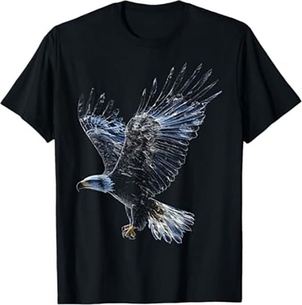 Majestic Eagle Design Tee Eagle in Flight T-Shirt - Walmart.com