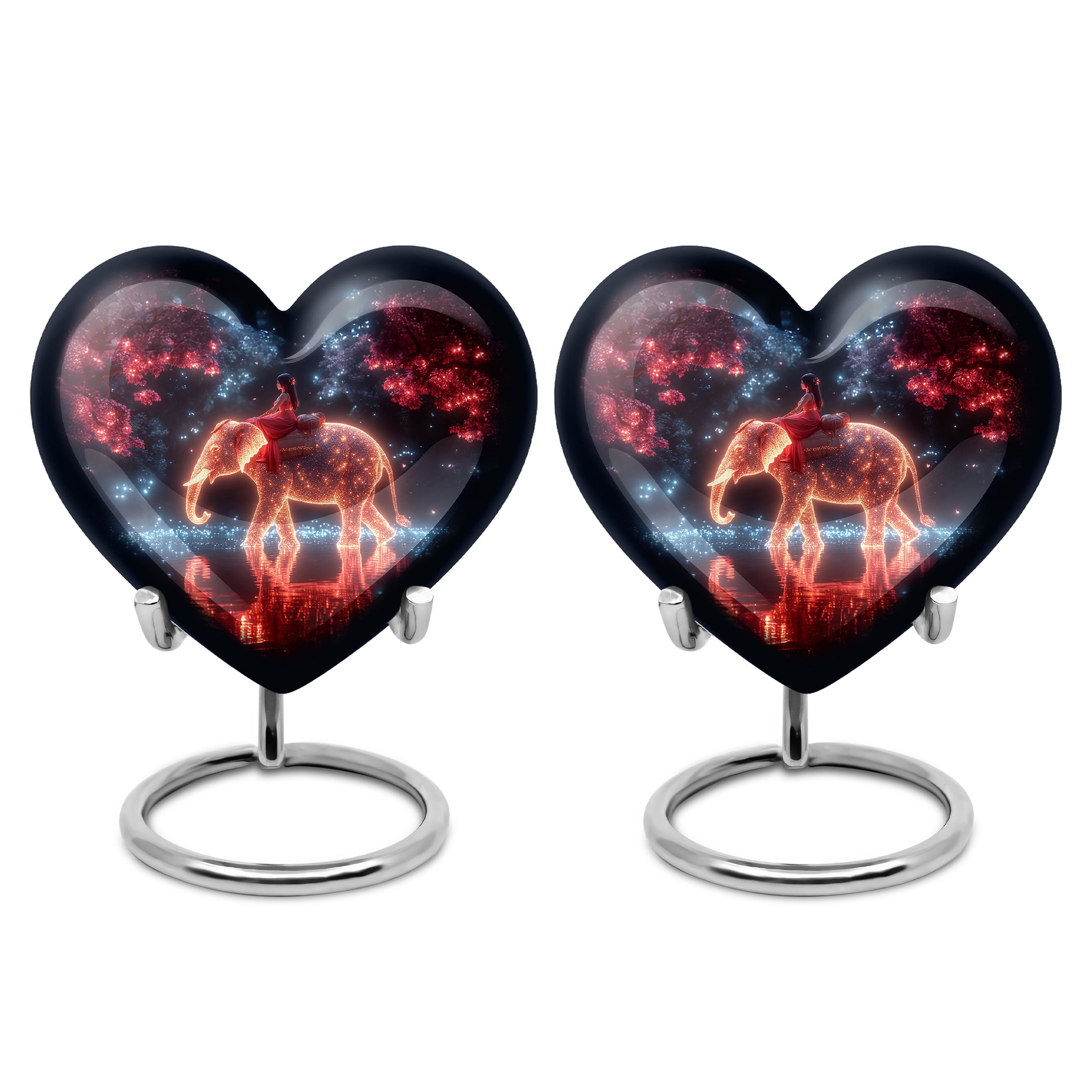 Majestic Elephant Urn, Adult Urns for Human Ashes Women, Small ...