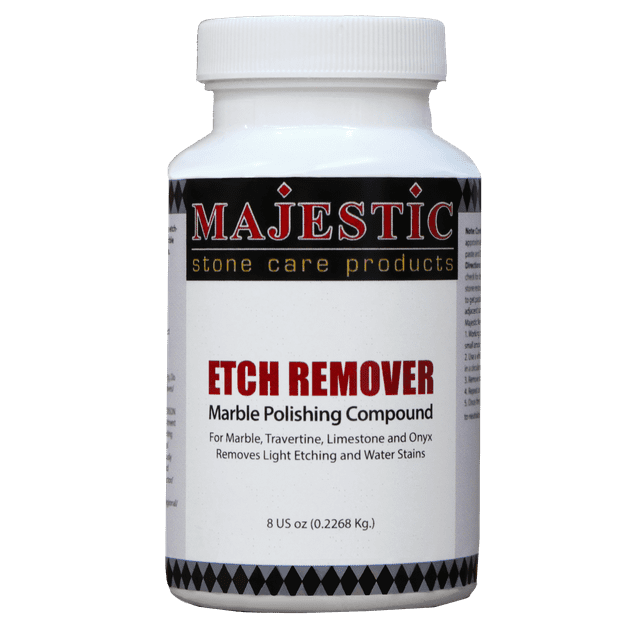Majestic Etch Remover and Polish for Marble Surfaces, Scratch Resistant ...