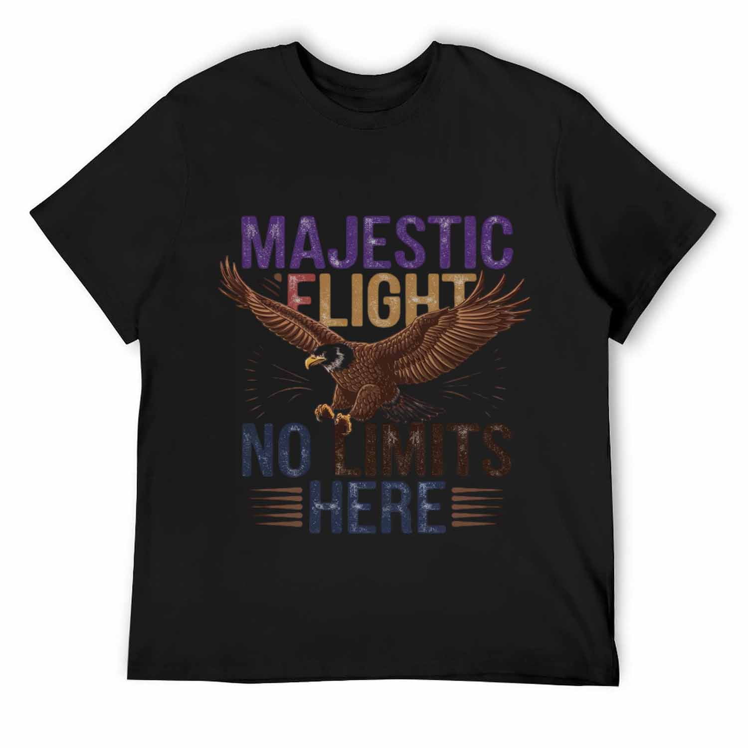Majestic Flight No Limits Here – Tough Work & Training T-Shirt ...