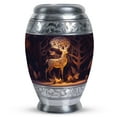 Majestic Golden Deer Urn For Ashes For Women, Cremation Urns ...