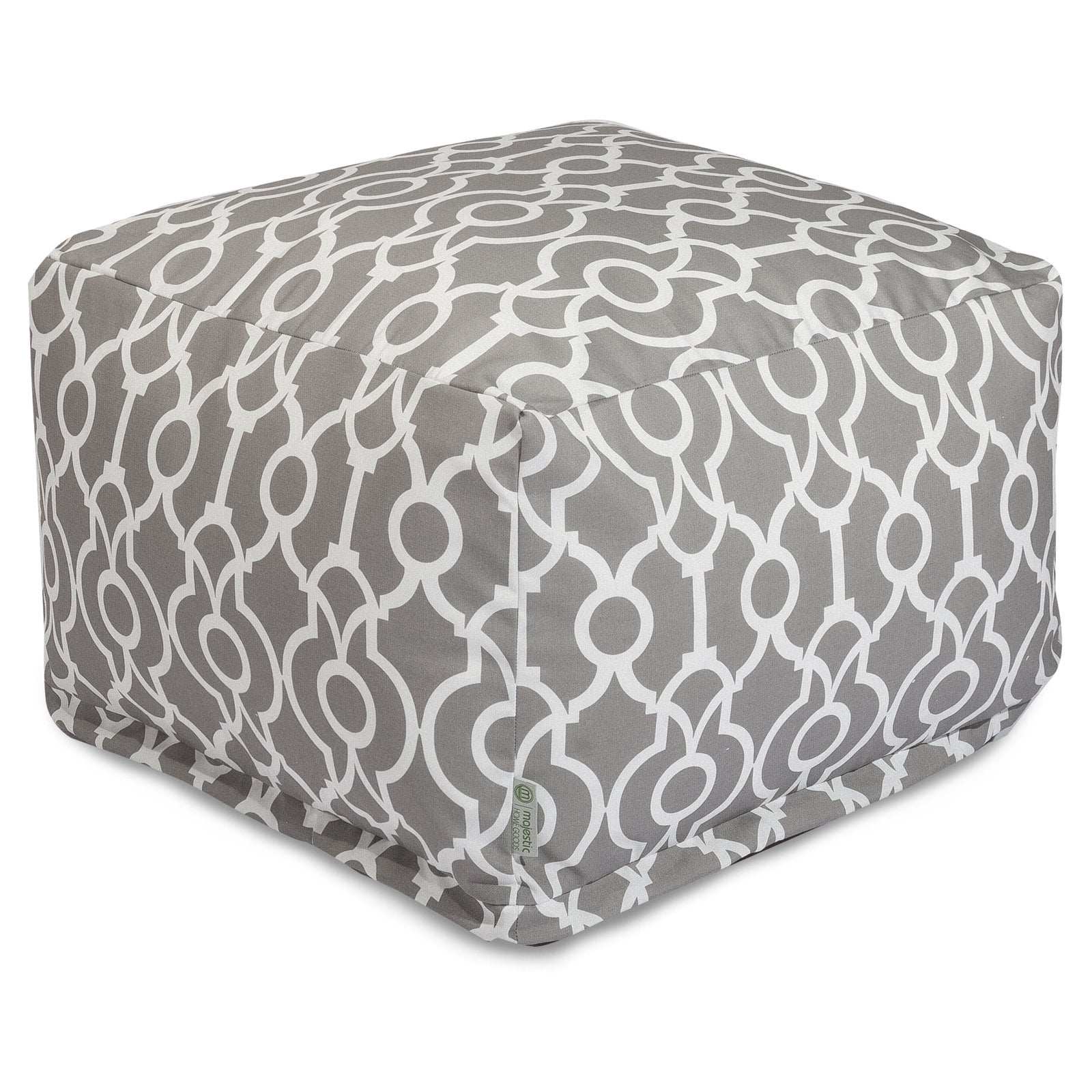 Majestic Home Goods Athens Indoor / Outdoor Fabric Ottoman - Walmart.com