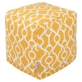 Majestic Home Goods Athens Indoor/Outdoor Ottoman Pouf Cube - Walmart.com