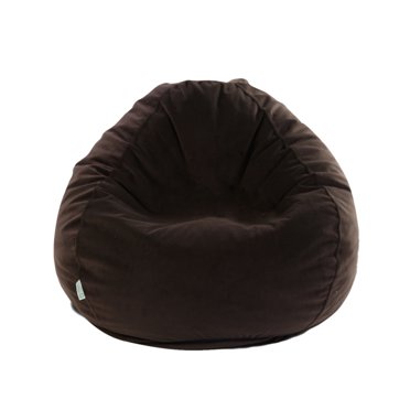 Majestic Home Navy Chevron Small Classic Bean Bag - Walmart.com