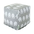 Majestic Home Goods Ellie Indoor Ottoman Pouf Cube - Walmart.com