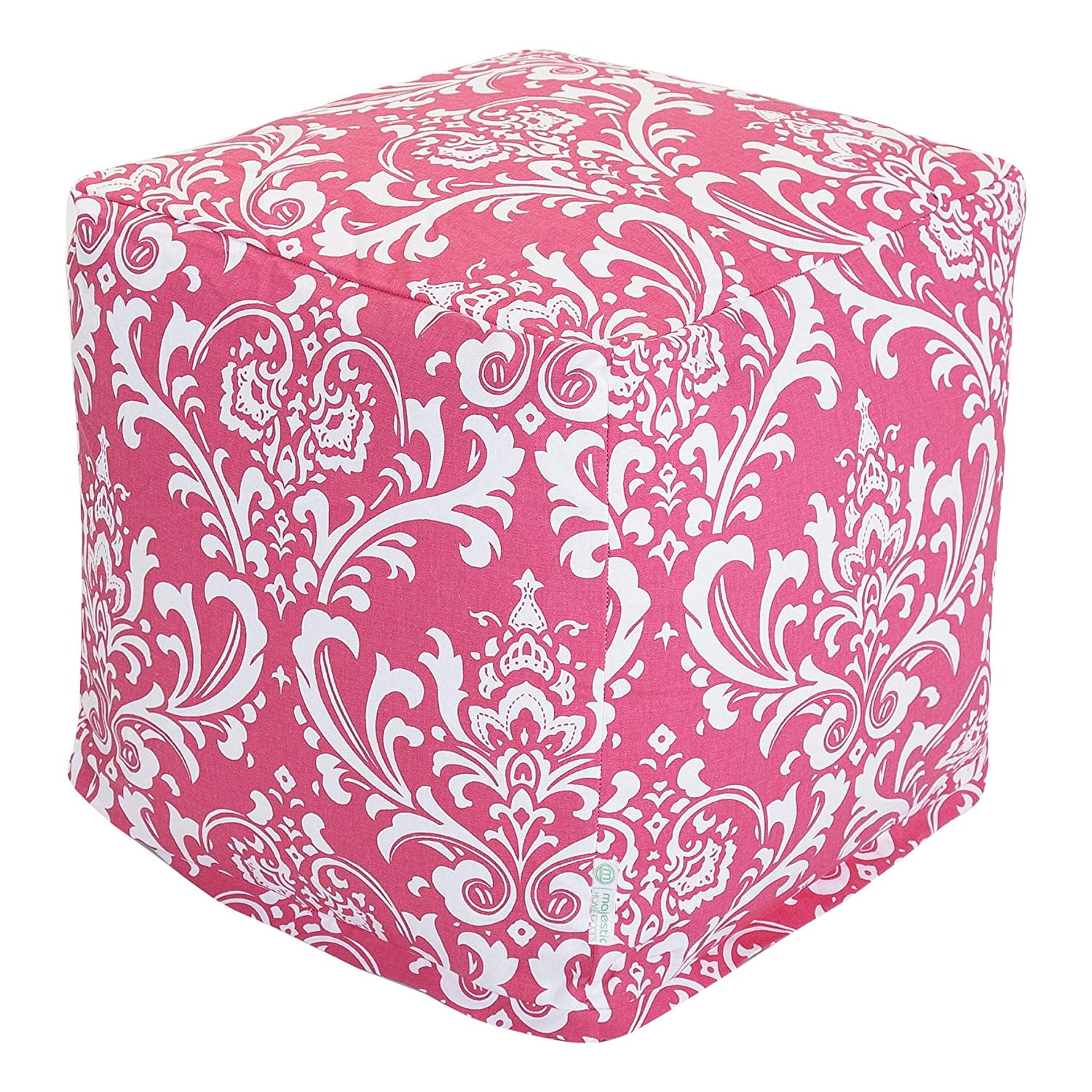 Majestic Home Goods French Quarter Indoor Ottoman Pouf Cube - Walmart.com