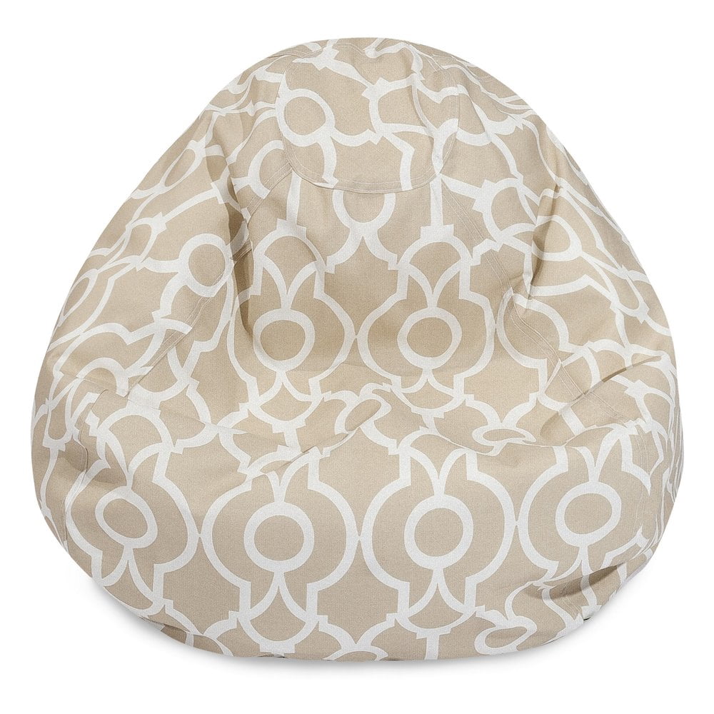 Majestic Home Goods Small Bean Bag Athens Sand - Walmart.com