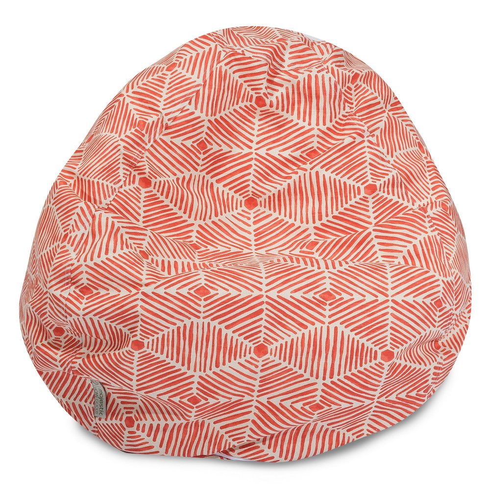 Majestic Home Goods Small Bean Bag Charlie Salmon - Walmart.com