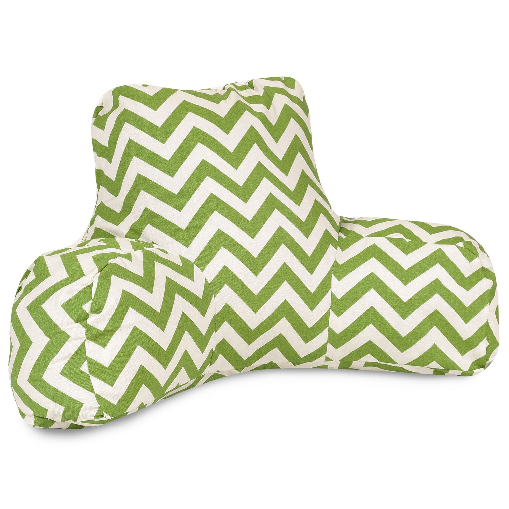 Majestic Home Sage Chevron Reading Bean Bag Pillow - Walmart.com