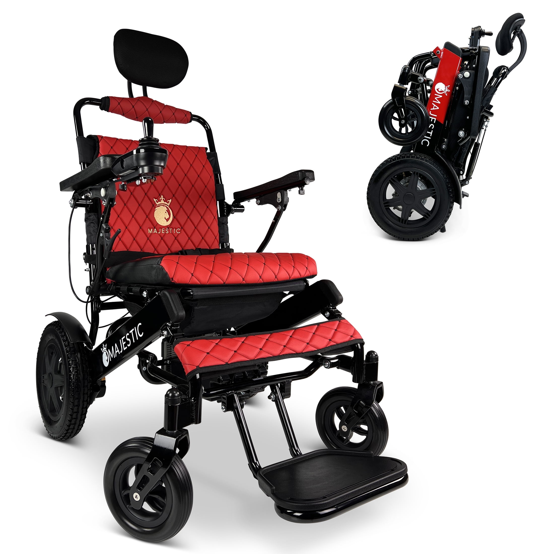 Majestic IQ-8000 Electric Wheelchairs for Adults - Lightweight Foldable ...
