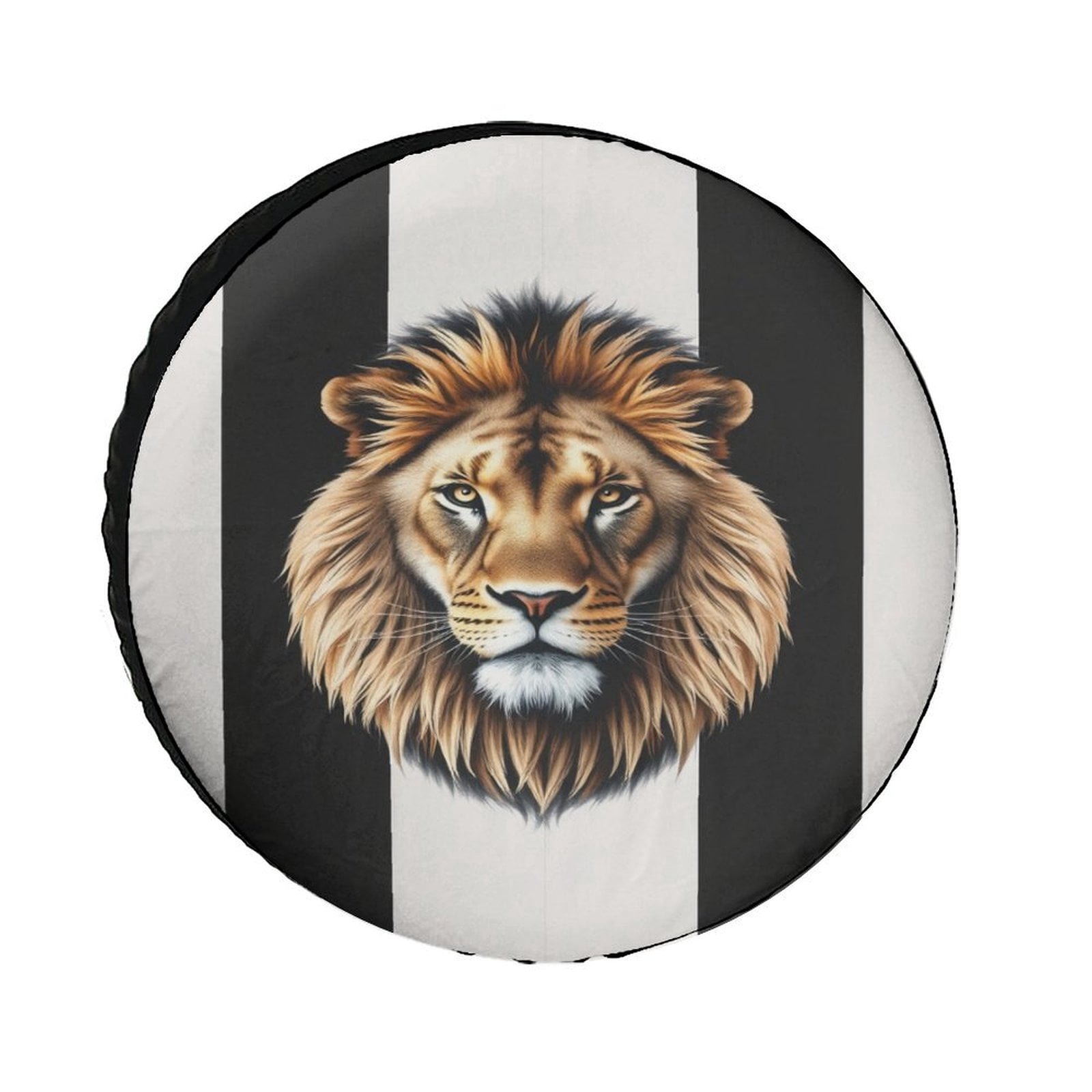 Majestic Lion Portrait Spare Tire Cover Universal Wheel Tire Protectors ...
