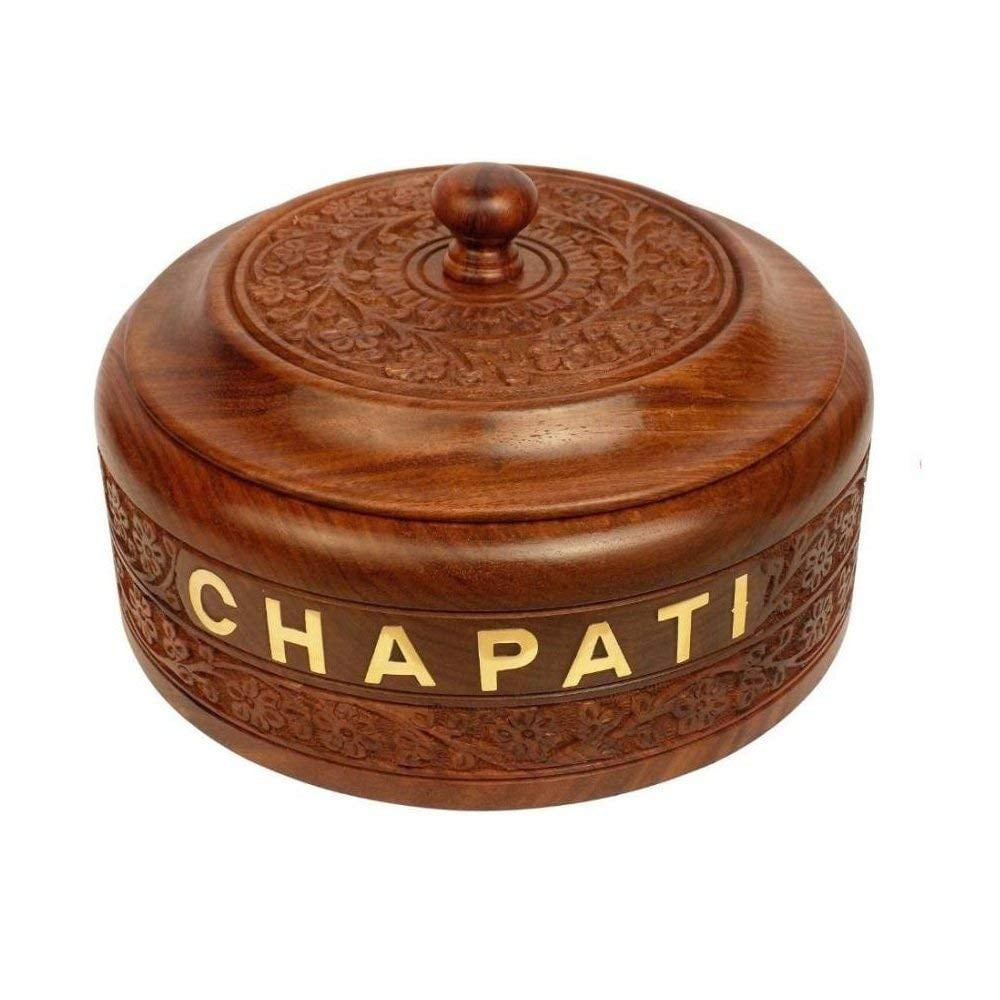 Majestic Mart Wooden Serving Casserole Stylish and Antique Design ...