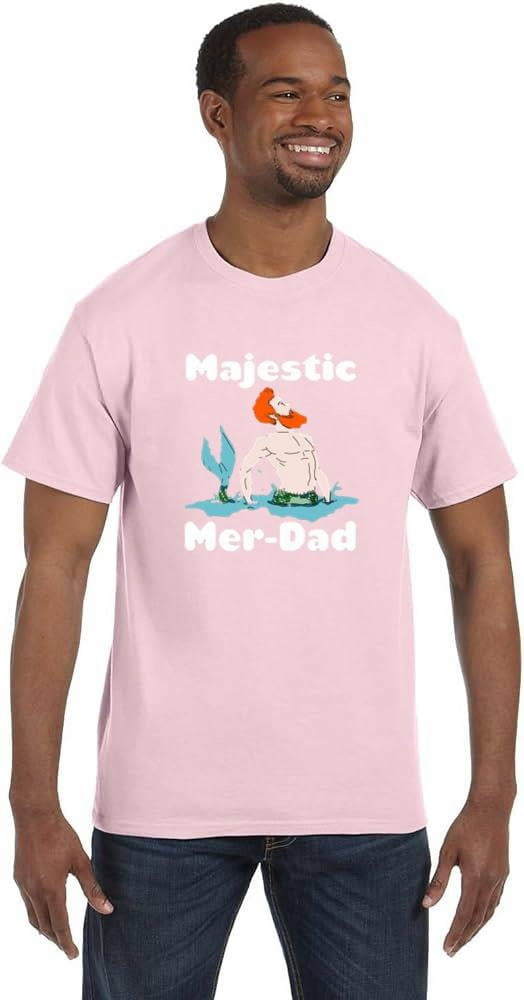 Majestic Mer-Dad Funny Merman Father Merman T-Shirt Lin Watchorn, for ...