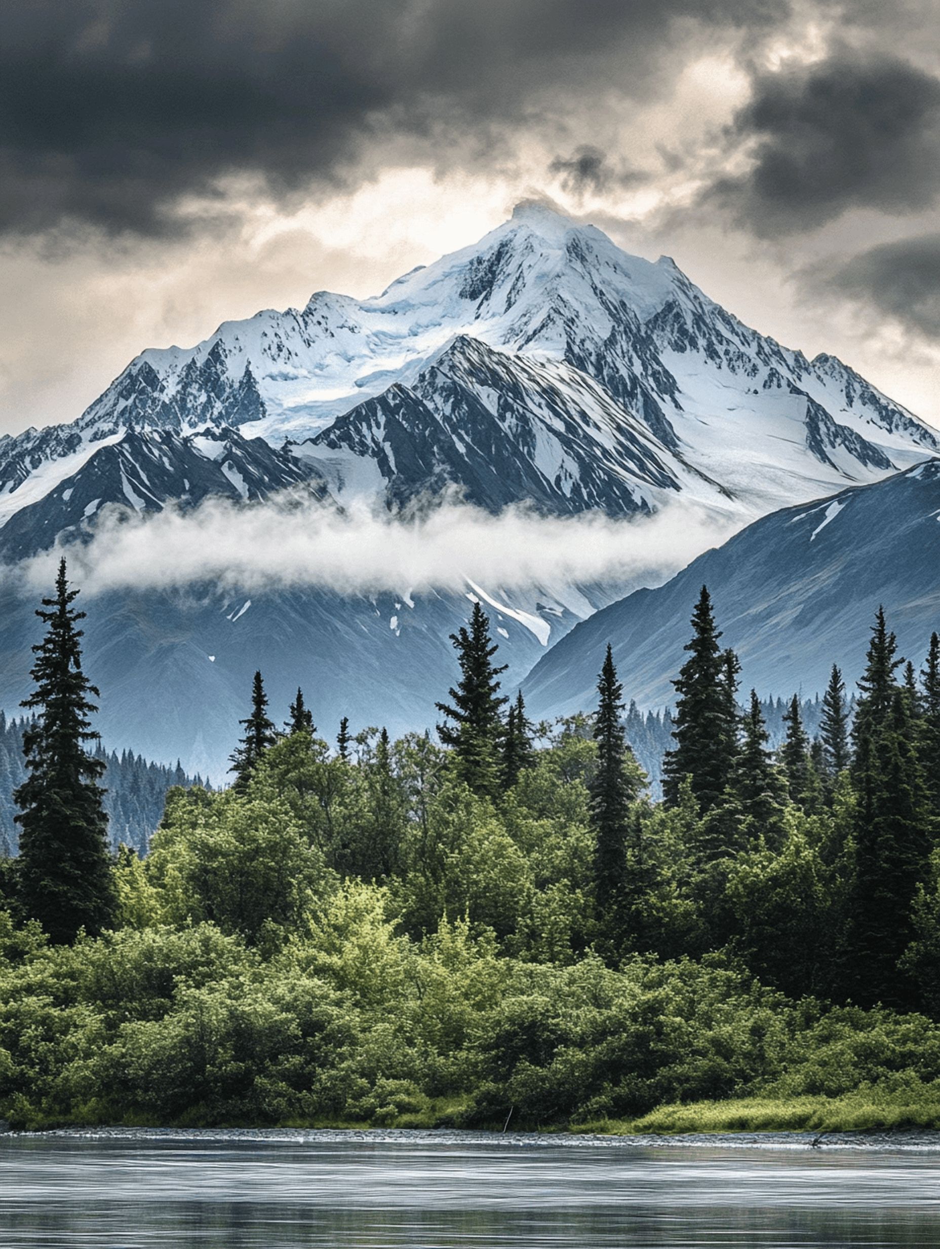 Majestic Mountain Landscape Canvas Print/Wall Art， Perfect for Living ...