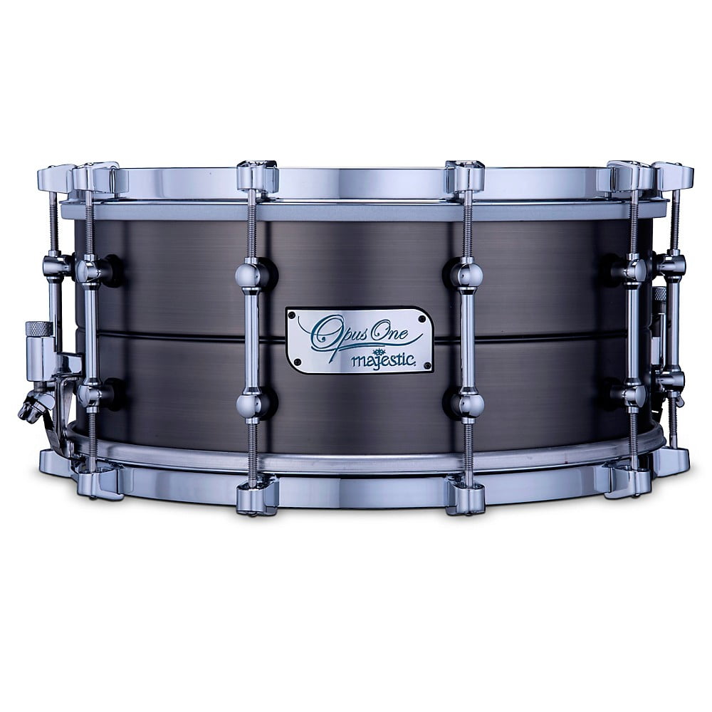 Majestic Opus One Brass Shell Concert Snare Drum 14 x 6.5 in. Antique ...