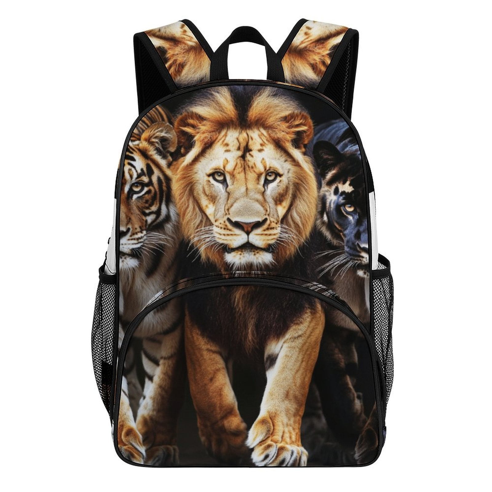 Majestic Predators Walking Together Backpack Travel Laptop Casual ...