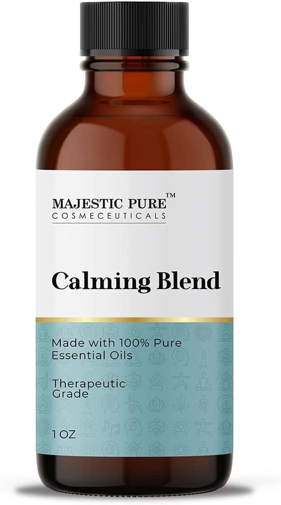 Majestic Pure Calming Essential Oil Blend | 100% Pure Premium Oil, 1 oz ...