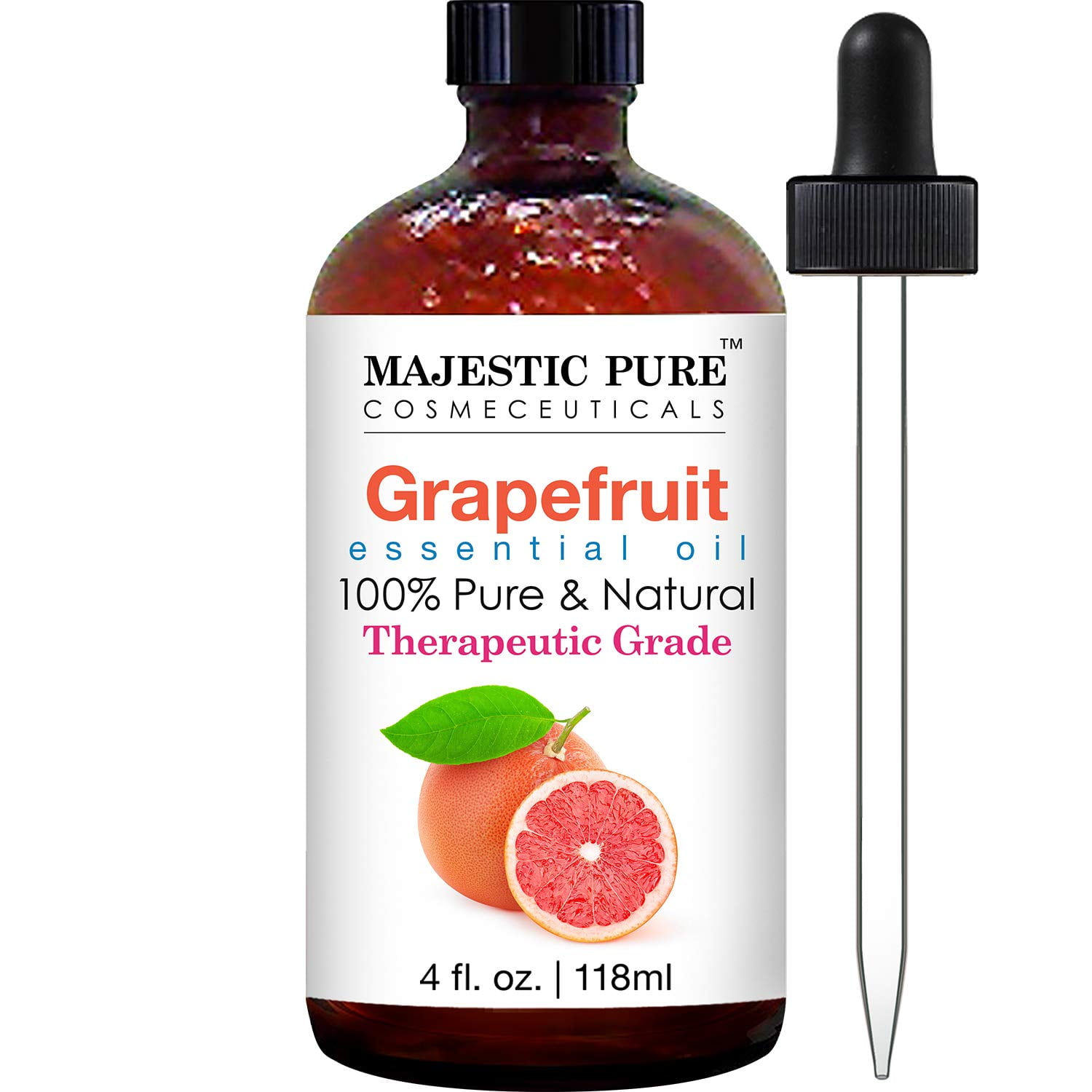 Majestic Pure Grapefruit Essential Oil, 4 fl oz - Walmart.com