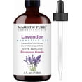 Majestic Pure Lavender Essential Oil, 4 fl oz - High Quality, Ethically ...