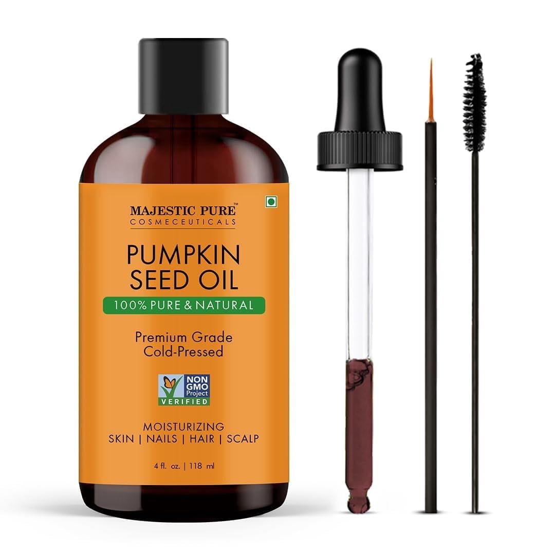Majestic Pure Pumpkin Seed Oil - 100% Pure & Natural - Premium Grade ...