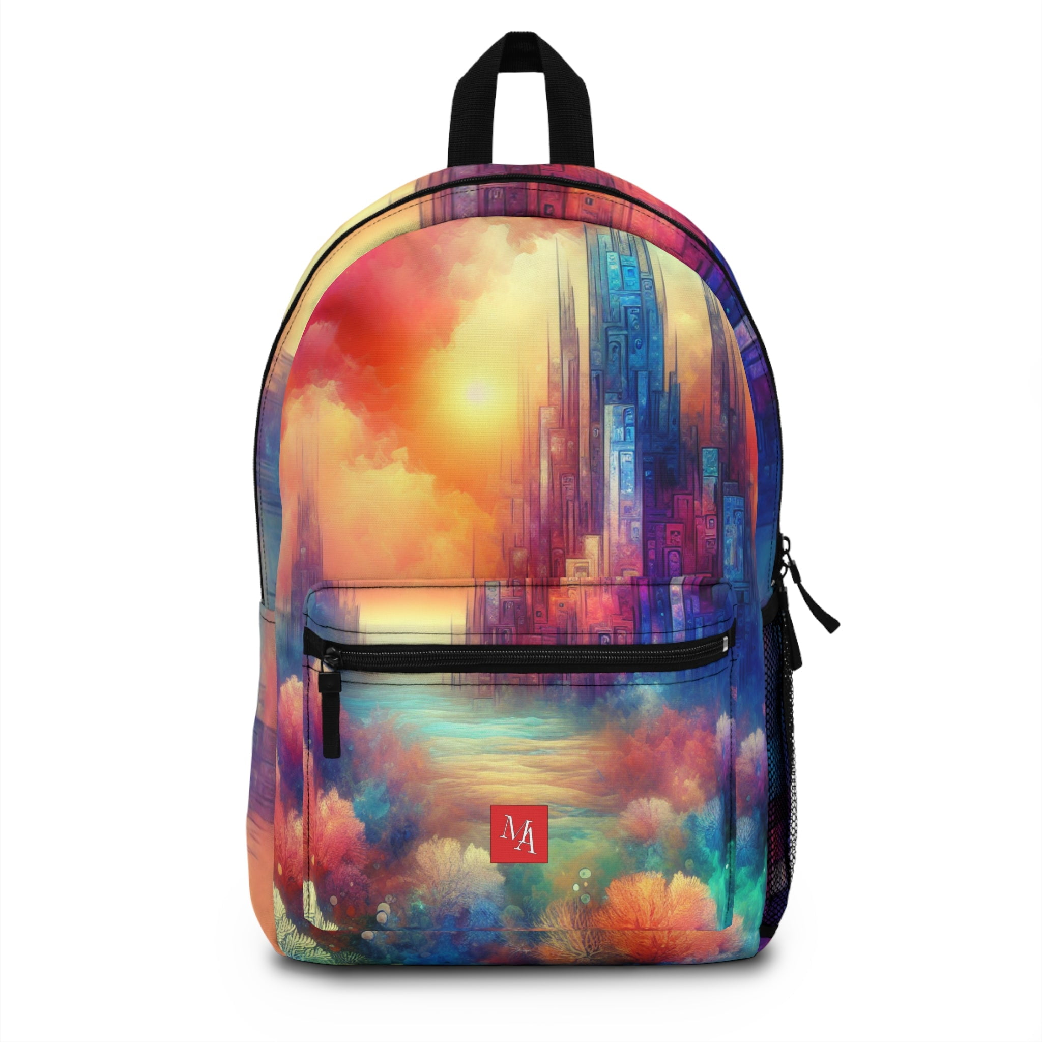 Majestic Radiance in a Coralline Realm- Backpack - Walmart.com