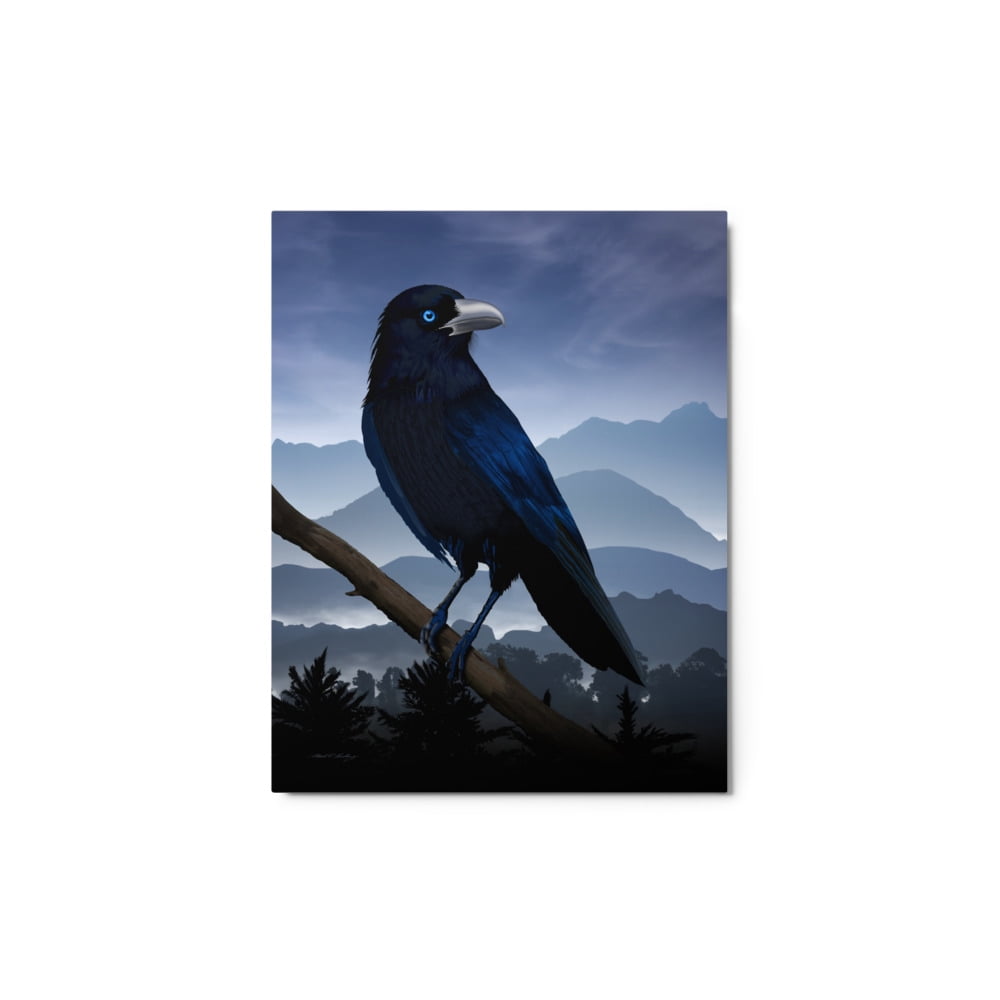 Majestic Raven | Metal Print (11″×14″) | Art Prints | Artist: Mark R ...