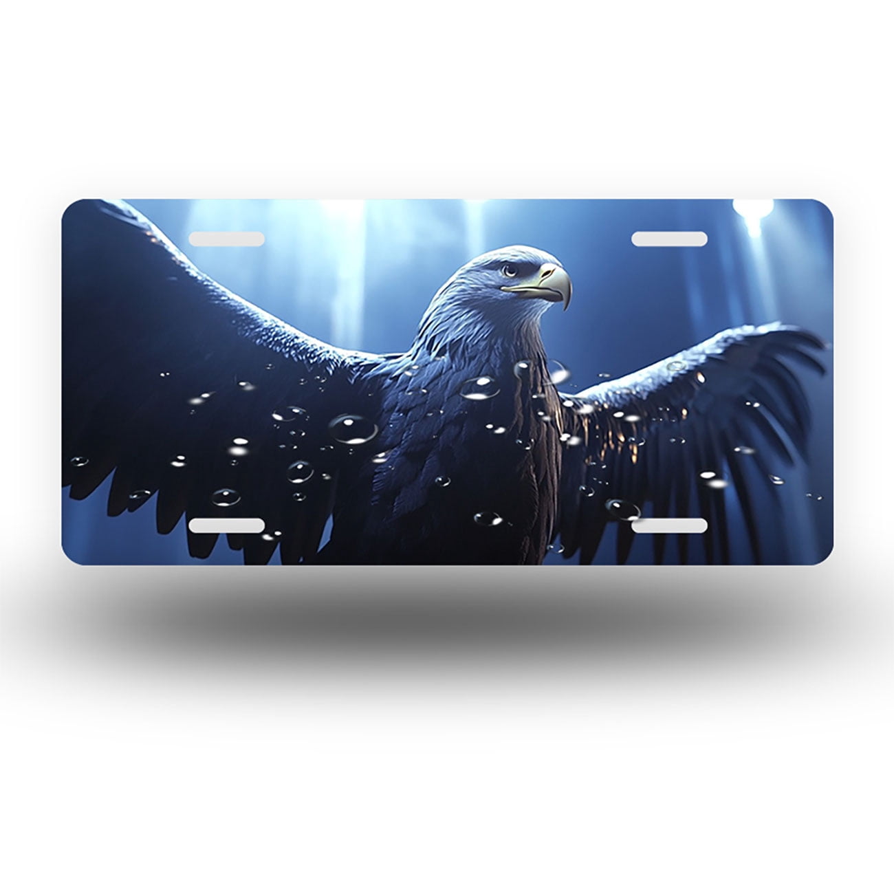 Majestic Spread winged Eagle Front License Plate,Metal License Plate ...