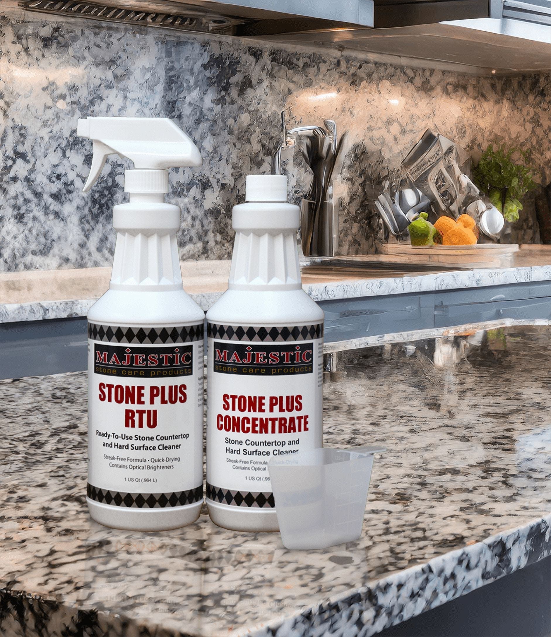Majestic Stone Plus Value Kit : Liquid Natural Stone Cleaners - Walmart.com