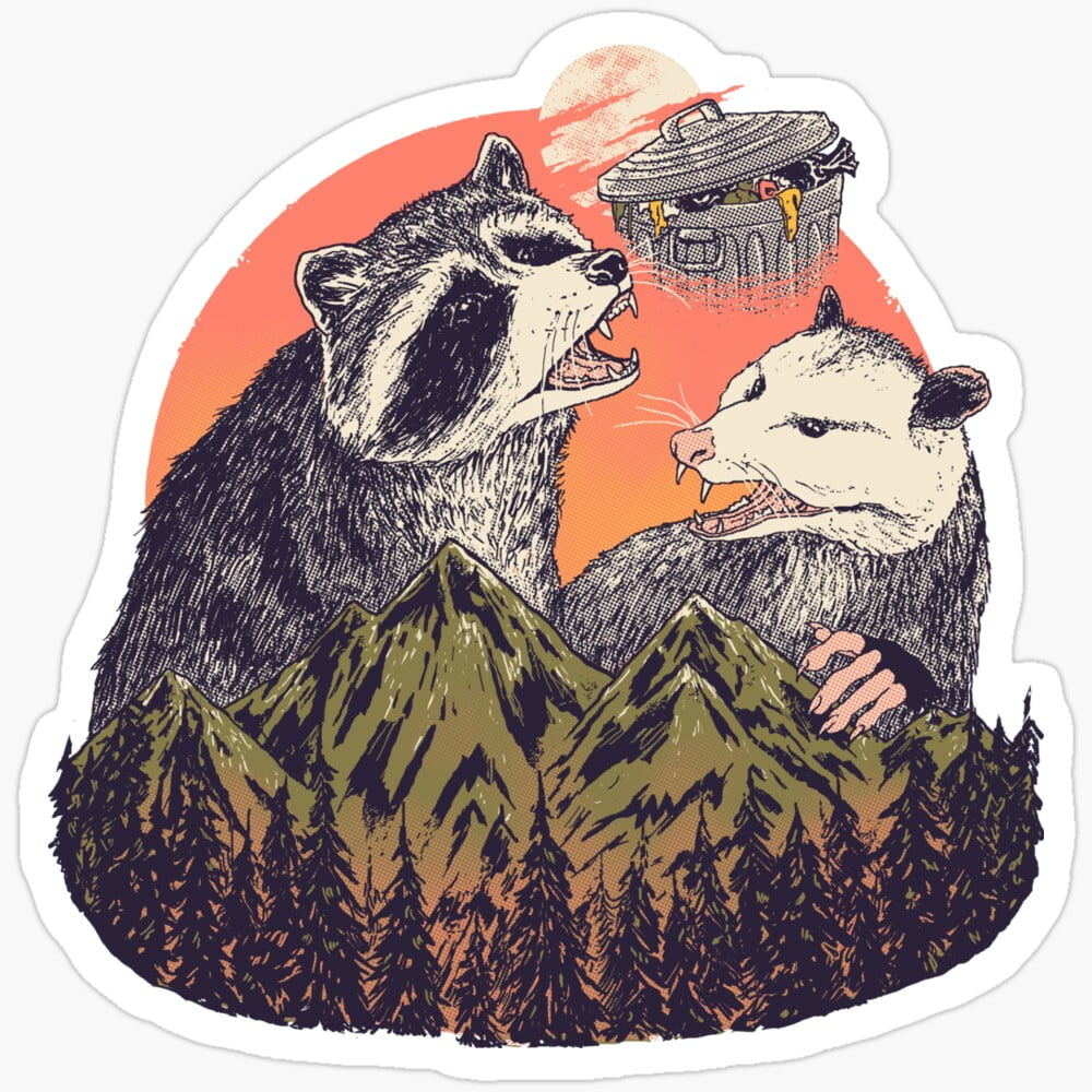 Majestic Trash Sticker Phone Decal Water Bottle Stickers Car Decals ...