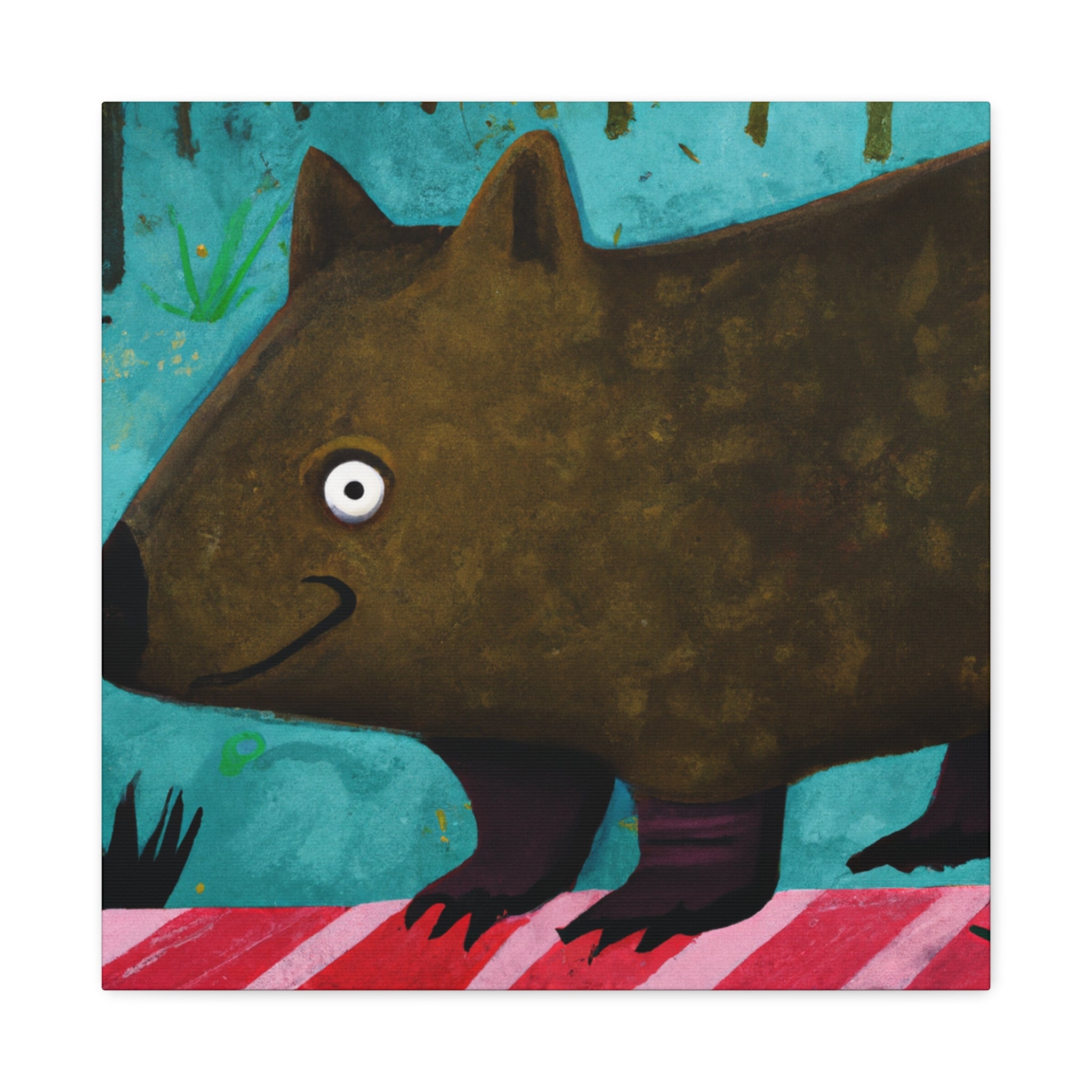 Majestic Wombat Painting - Canvas - Walmart.com