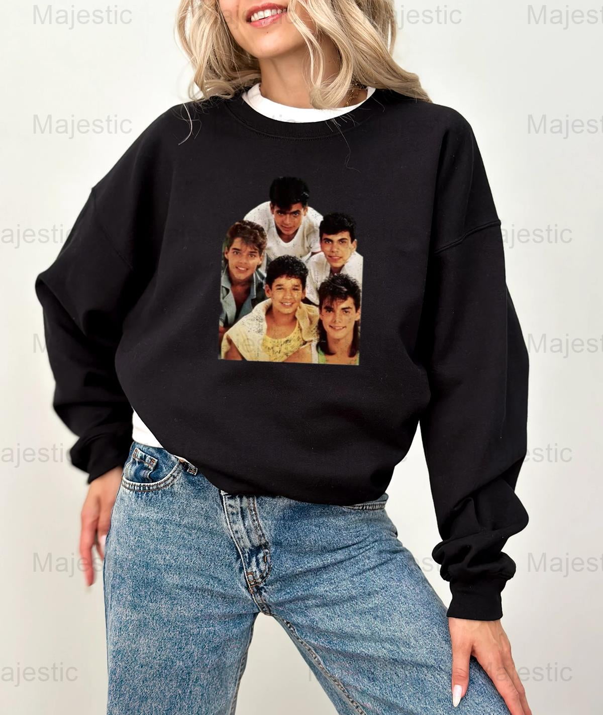 Majestic64 Menudo Popular Latino, 70s, Boy Band, Retro Fan Graphic ...