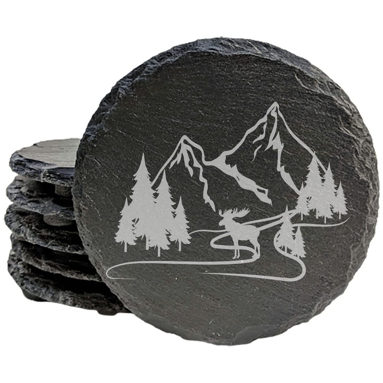 Majesty Coasters with Stunning Scene Design - Perfect for Home and ...