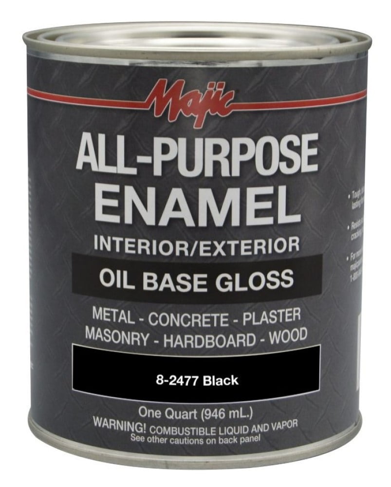 Majic 8-2477-2 All-Purpose Enamel Interior/Exterior Oil Base Gloss ...