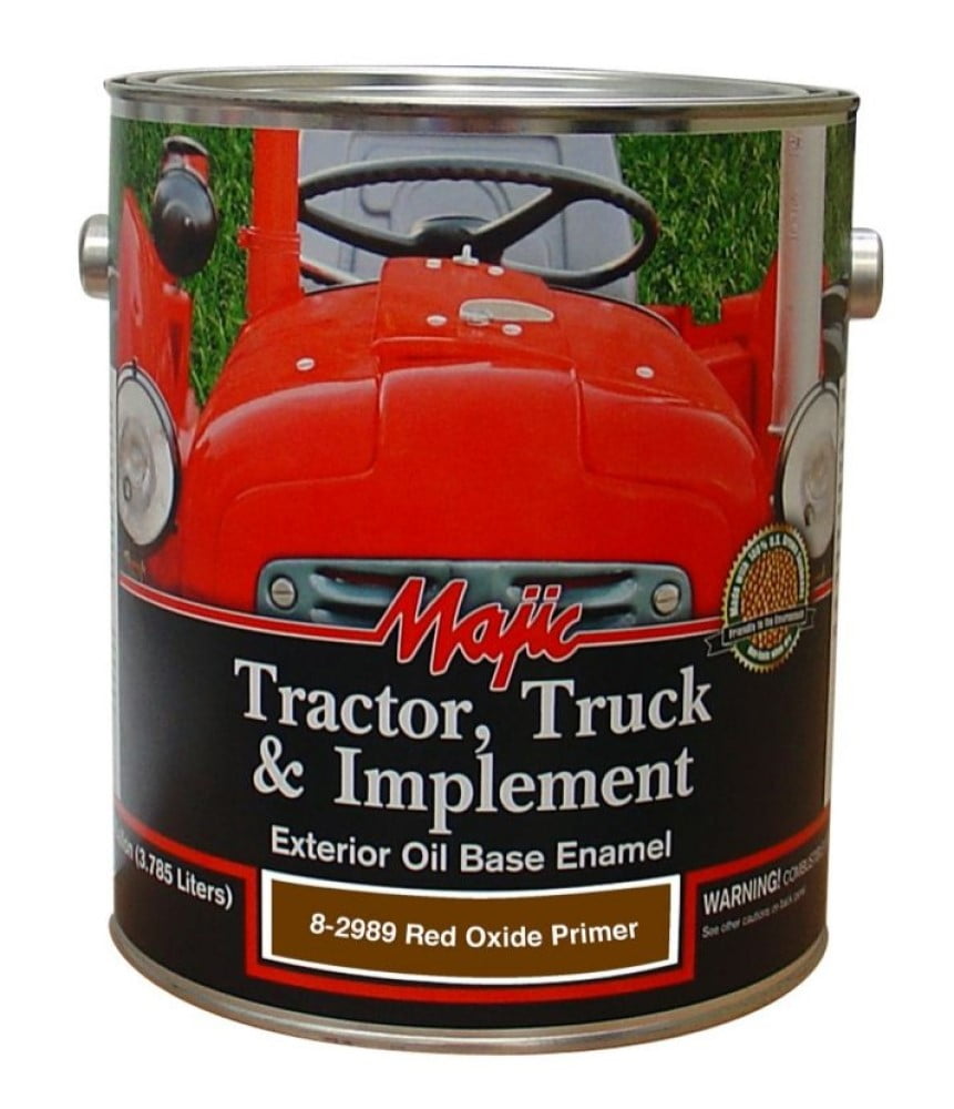 Majic 8-2989-1 Red Oxide Tractor Truck & Implement Enamel Primer, 1 gal ...