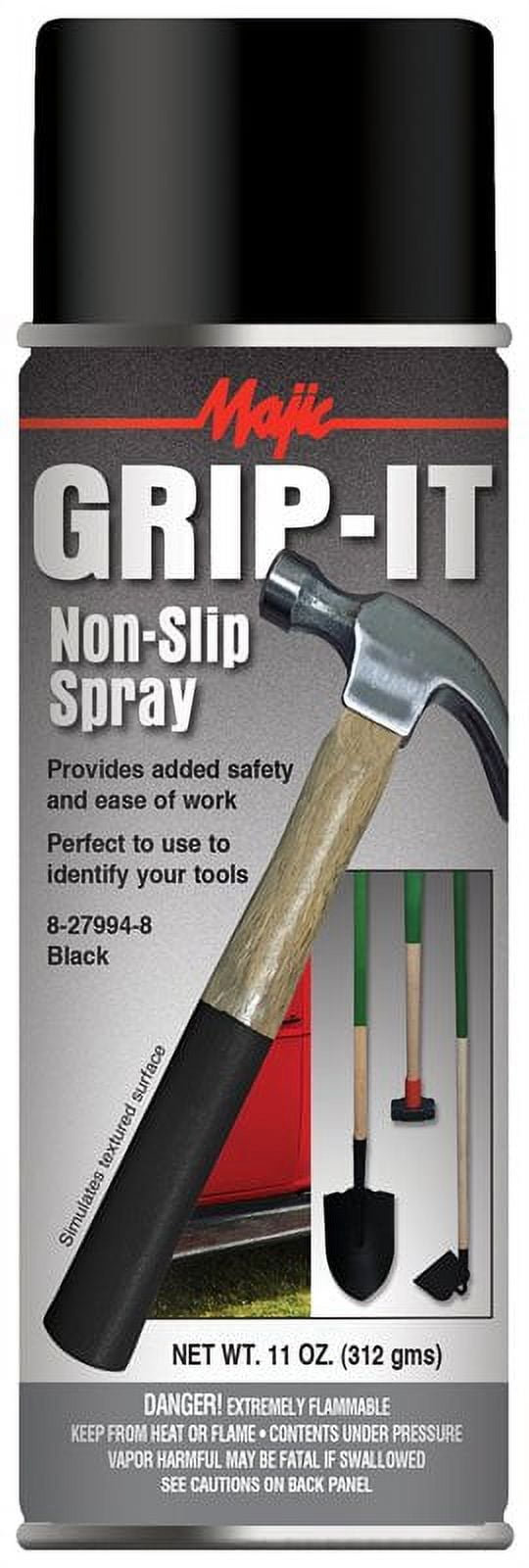 Majic Grip-It Non-Slip Spray Paint, 11 oz, Black - Walmart.com